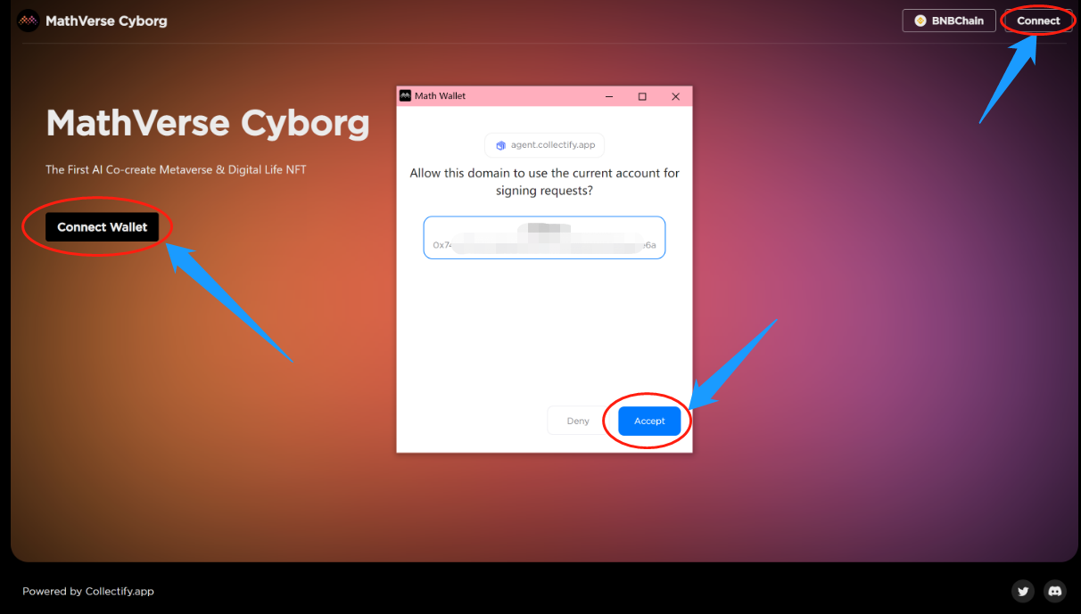 MathVerse Cyborg ERC6551 Wallet User Guide – MathWallet